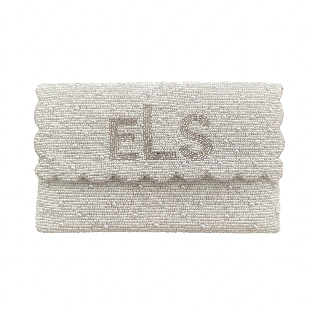 Custom Scallop Clutch | Beth Ladd Collections