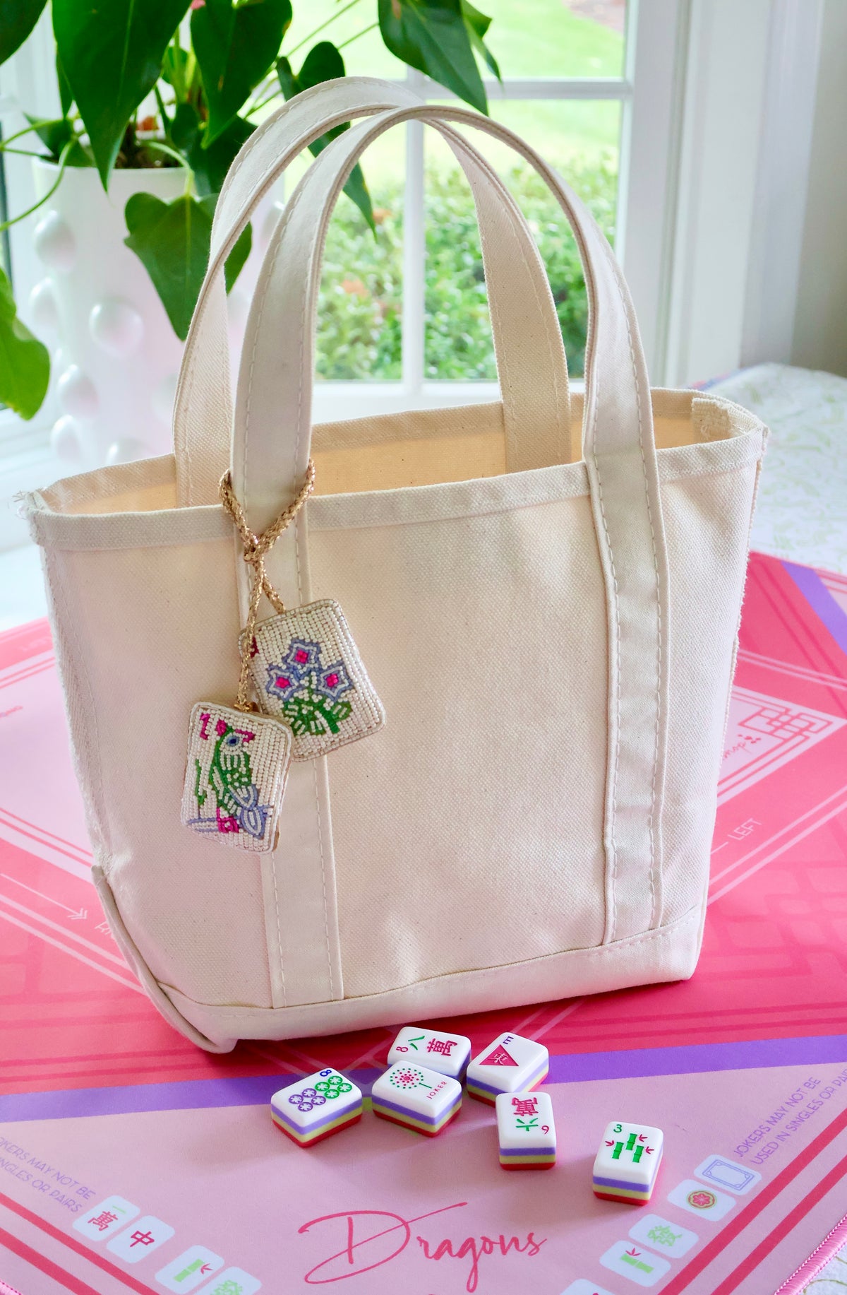Mahjong Bag Charm | Beth Ladd Collections