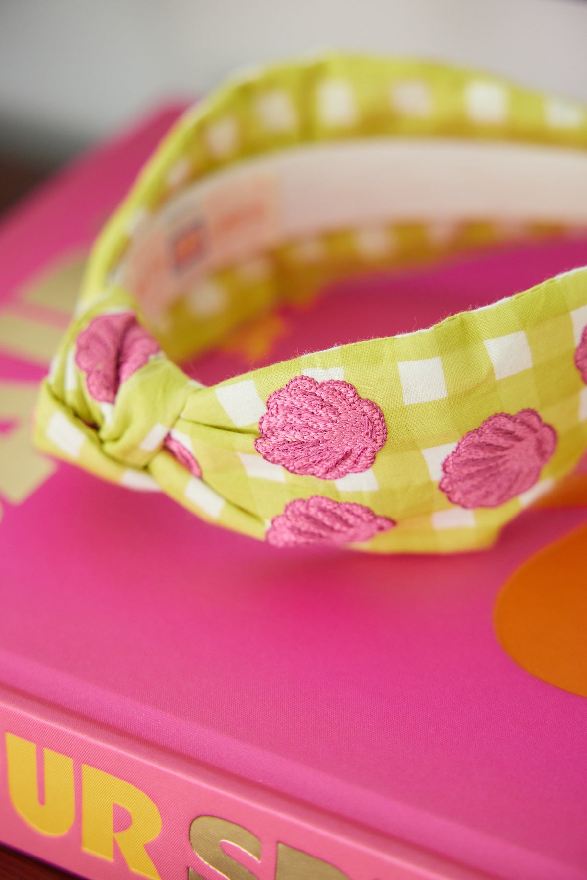 Embroidered Shell Headband | Beth Ladd Collections