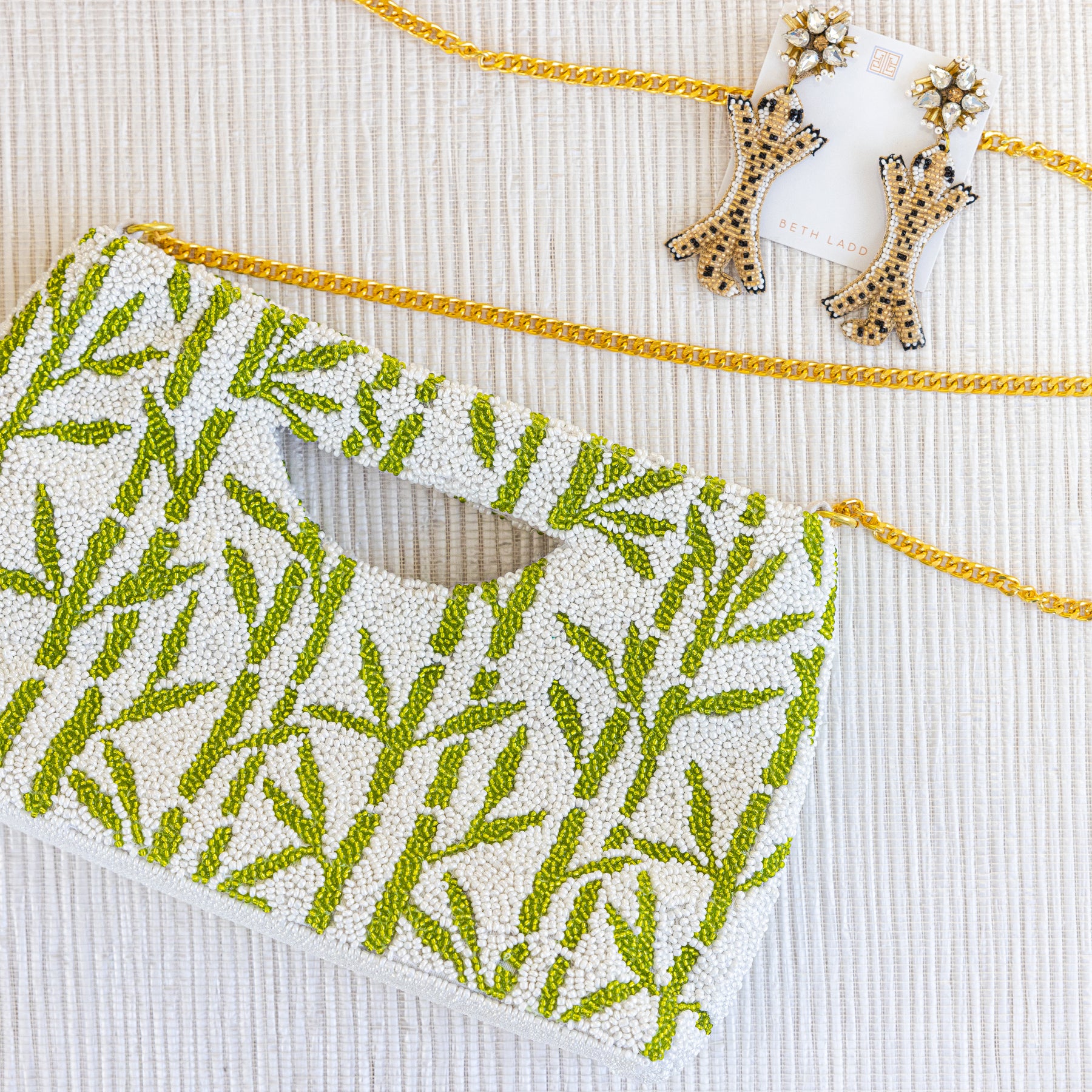 Custom Cut Out Handle Clutch | Beth Ladd Collections